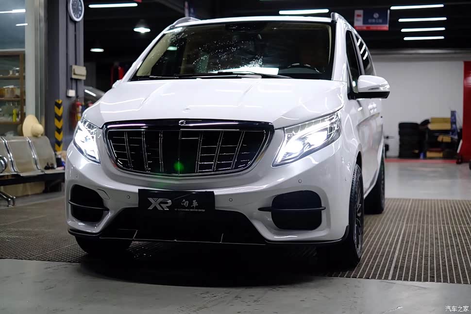 汽车之家|做一台合格的MPV 奔驰V260升级迈巴赫包围案例|奔驰V级|论坛