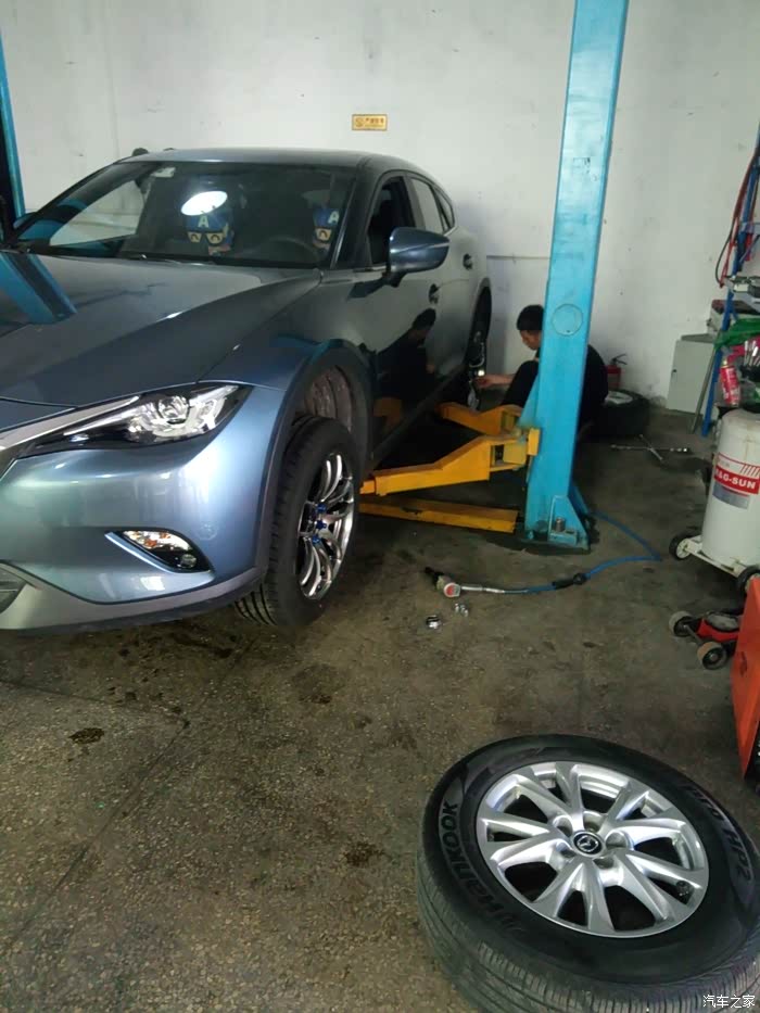 【图】马自达CX4改装19寸轮毂 车之羽_马自达CX-4论坛_汽车之家论坛