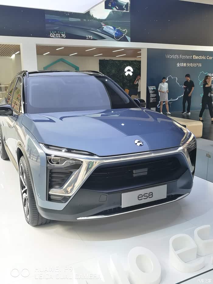 【图】北京世贸天阶路演实车_蔚来ES8论坛_汽车之家论坛
