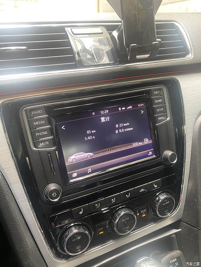 【图】PQ35平台更换MIB200 MIB682同步显示油耗数据_帕萨特论坛_汽车之家论坛