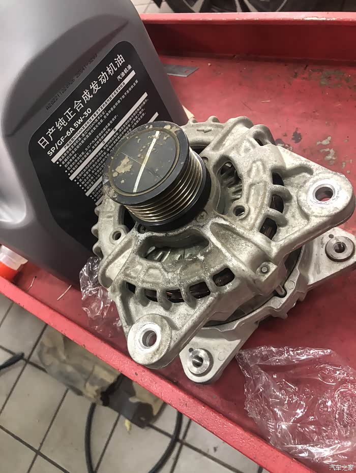 【图】奇骏更换发电机_奇骏论坛_汽车之家论坛