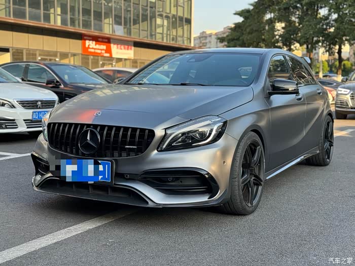 【图】2018年奔驰AMG A45，原版原漆，0出险，刚换全新车衣_奔驰AMG论坛_汽车之家论坛
