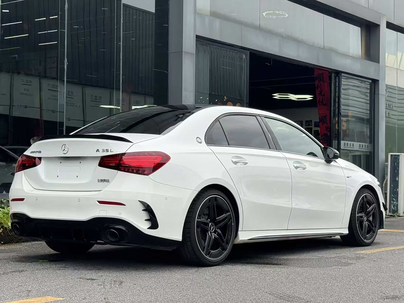 【图】到店24年上牌！地表最强四缸机！奔驰A35L！AMG！前置4_奔驰A级论坛_汽车之家论坛