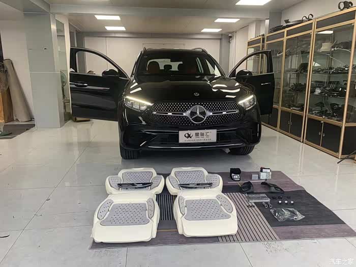 【图】23款奔驰GLC260加装前排座椅通风+加热、香氛、360全景、抬头显示_奔驰GLC论坛_汽车之家论坛