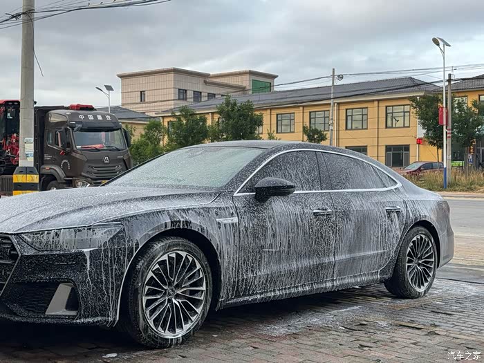 【图】洗车启程，驶向海边的亲子时光_奥迪A7L论坛_汽车之家论坛