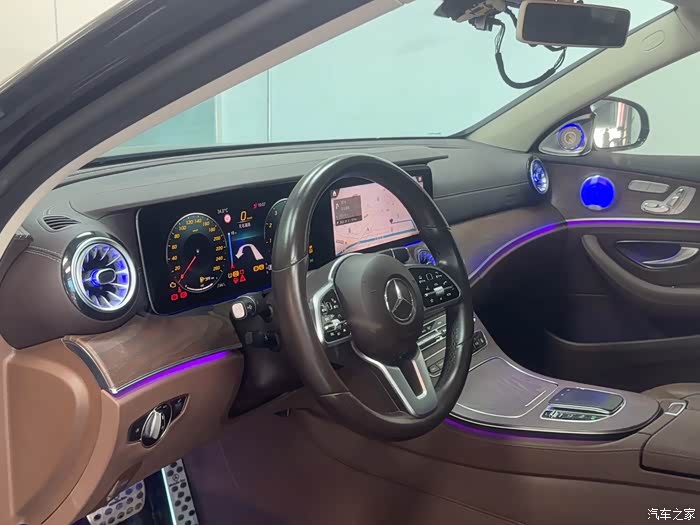 【图】16-20款奔驰E级升级后期23款带HU6触摸屏主机系统，提升使用体验_奔驰E级论坛_汽车之家论坛