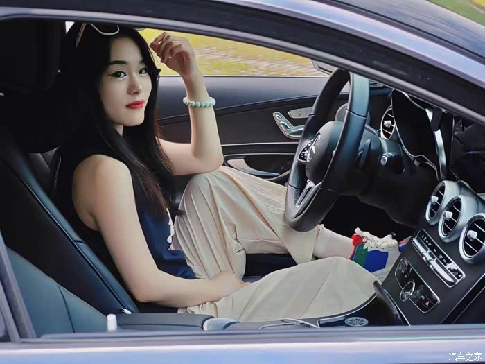 【图】【美人生活秀】奔驰C260L与甜美小姐姐的苏州森林乐园之旅-下集_奔驰C级论坛_汽车之家论坛