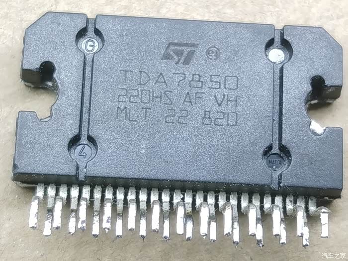 【图】2020款车机改功放芯片TDA7850_缤智论坛_汽车之家论坛