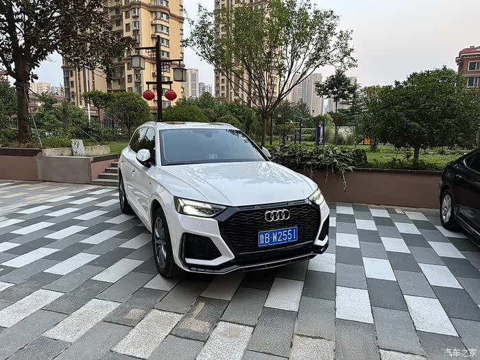 【图】等了20天终于到4s店改装好、等两天提车_奥迪Q5/Q5L论坛_汽车之家论坛