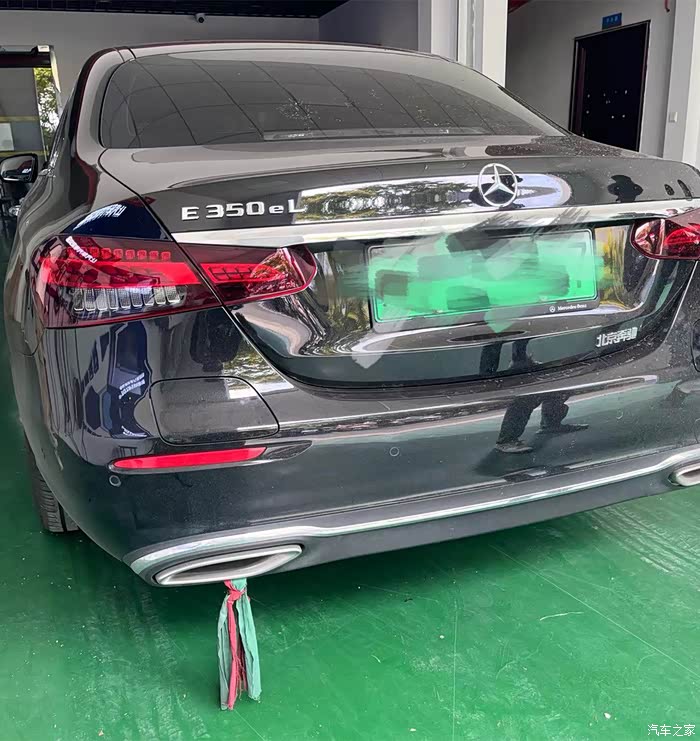 【图】奔驰E350el 混动新能源提车分享_奔驰E级新能源论坛_汽车之家论坛