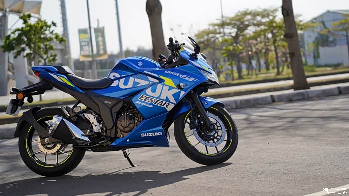 【图】铃木GIXXER SF 250实车鉴赏，GSX-250R在国外失散的好兄弟！_摩托车论坛_汽车之家论坛