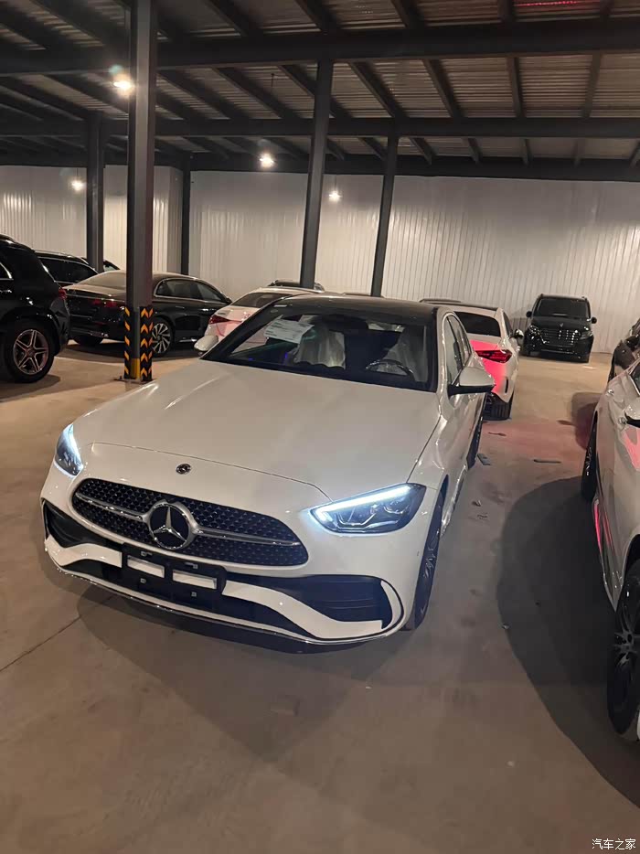 【图】2025款 奔驰C260 L运动版 805版本 白外黑内 指_奔驰C级论坛_汽车之家论坛