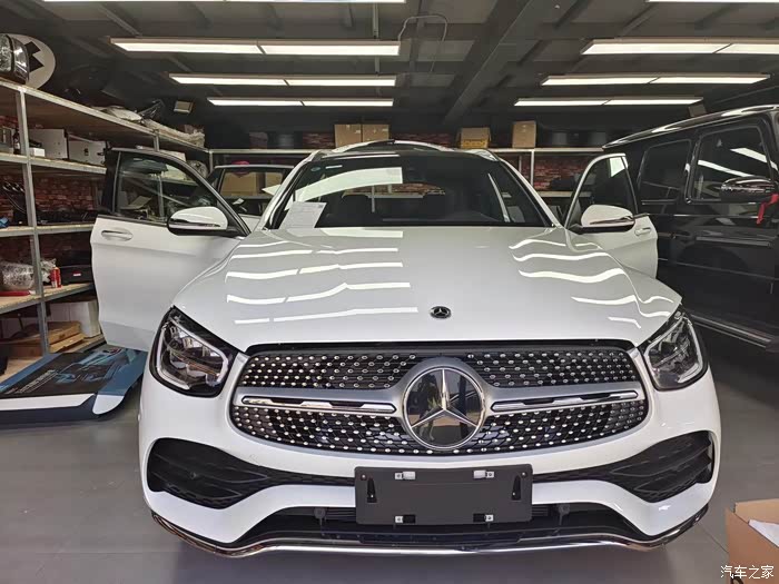 【图】22款GLC300L升级柏林套装，贴个XP MAX车衣开贴_奔驰GLC论坛_汽车之家论坛