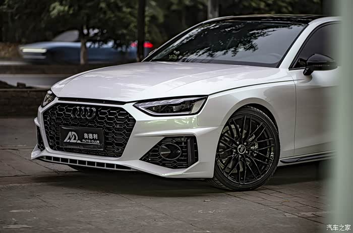 【图】奥迪A4L这样改，小姐姐都直呼太漂亮。_奥迪A4L论坛_汽车之家论坛