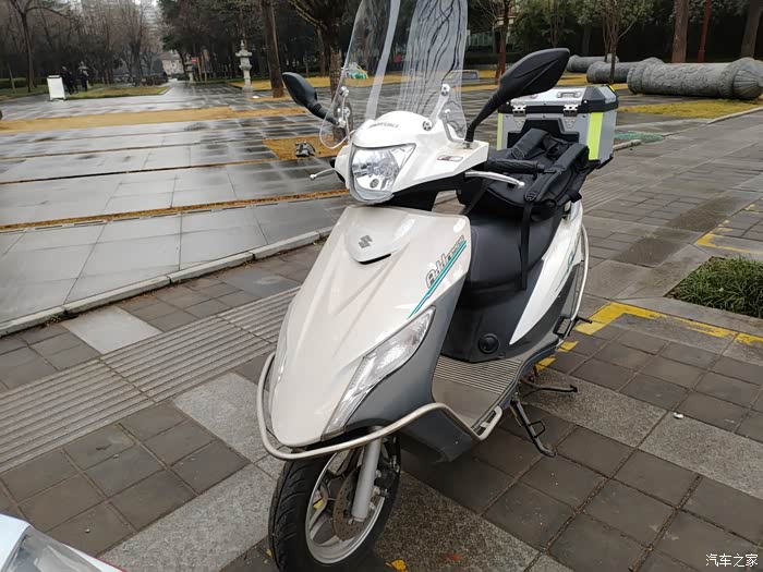【图】静态体验济南铃木uu125_摩托车论坛_汽车之家论坛