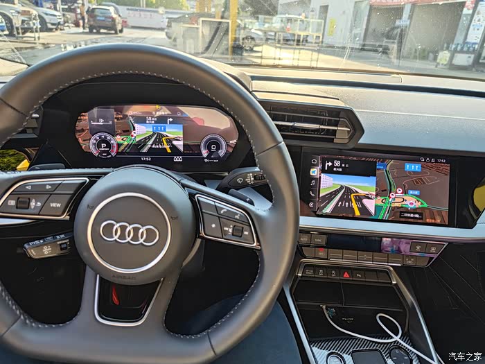 【图】22款A3L顶配原厂地图激活和高德仪表投射达成_奥迪A3论坛_汽车之家论坛