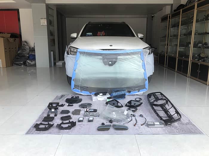 【图】科技赋能！22款奔驰GLC300L升级23p驾驶辅助系统和HUD抬头显示_奔驰GLC论坛_汽车之家论坛