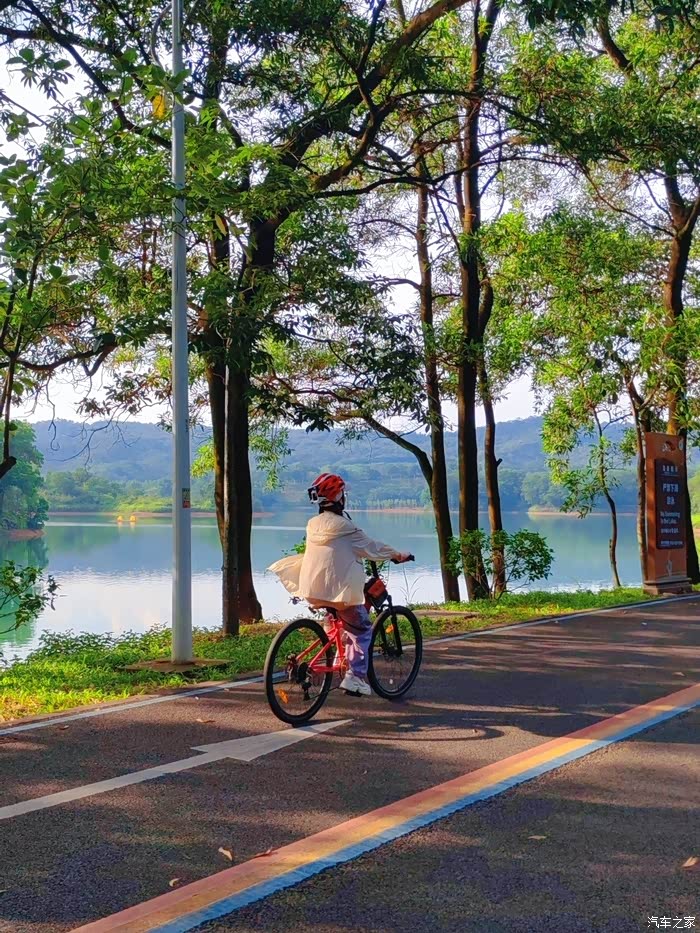 【图】就在广深周边，绝美湖边骑行太赞啦_惠州论坛_汽车之家论坛