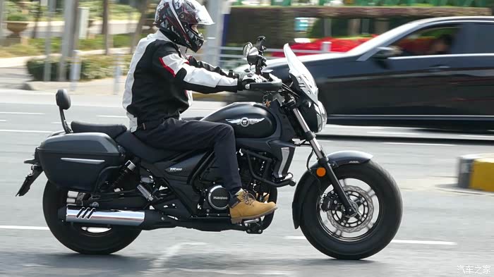 【图】18台实拍豪爵TR300含轻度改装-上升最快的小巡航吧？几个有趣的点_摩托车论坛_汽车之家论坛