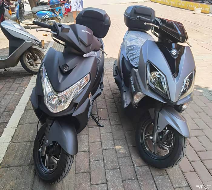 【图】心念念铃木UY125两年，今天却提了一部吹口哨的极地灰铃木UE125_摩托车论坛_汽车之家论坛