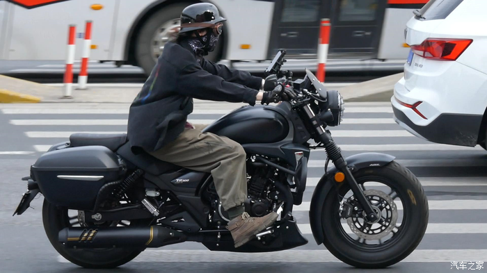 【图】18台实拍豪爵TR300含轻度改装-上升最快的小巡航吧？几个有趣的点_摩托车论坛_汽车之家论坛