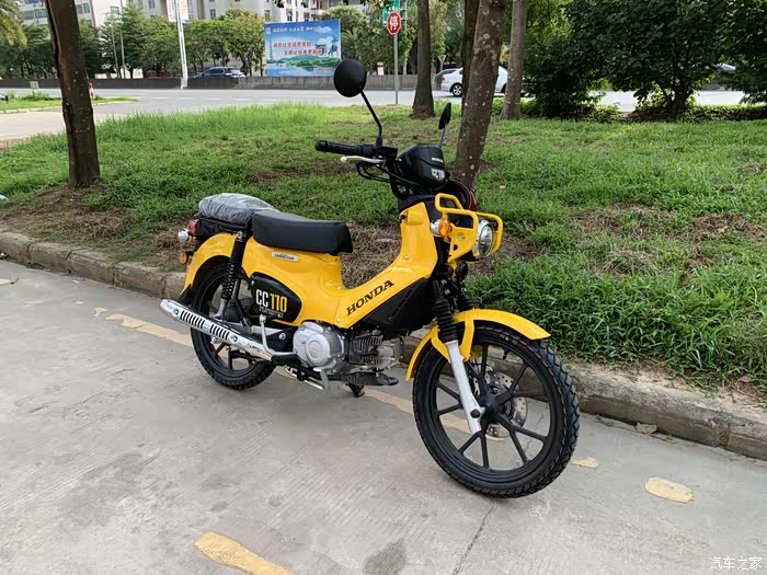【图】本田幼兽CC110到手了，初步感受......_摩托车论坛_汽车之家论坛