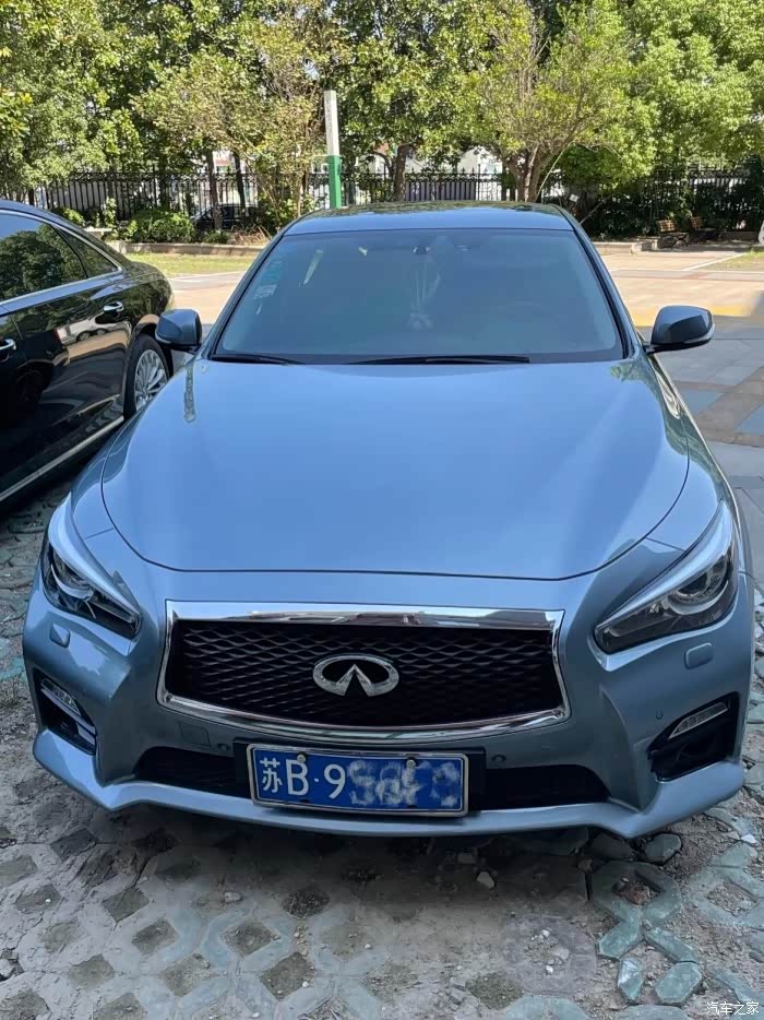 【图】15年Q50S豪运冰蓝_英菲尼迪Q50/Q50L论坛_汽车之家论坛