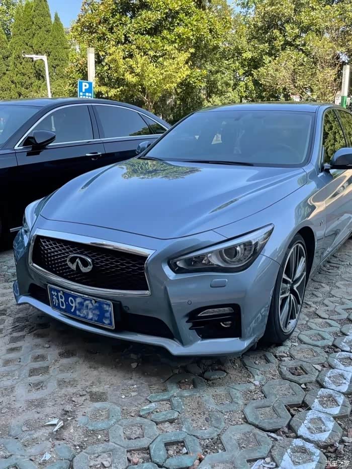 【图】15年Q50S豪运冰蓝_英菲尼迪Q50/Q50L论坛_汽车之家论坛