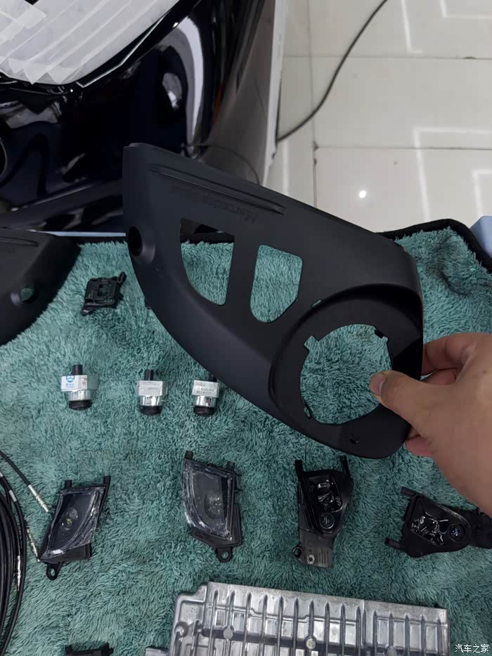 【图】奔驰23款GLC260升级原厂360全景影像+开通透明底盘--上海老程_奔驰GLC论坛_汽车之家论坛