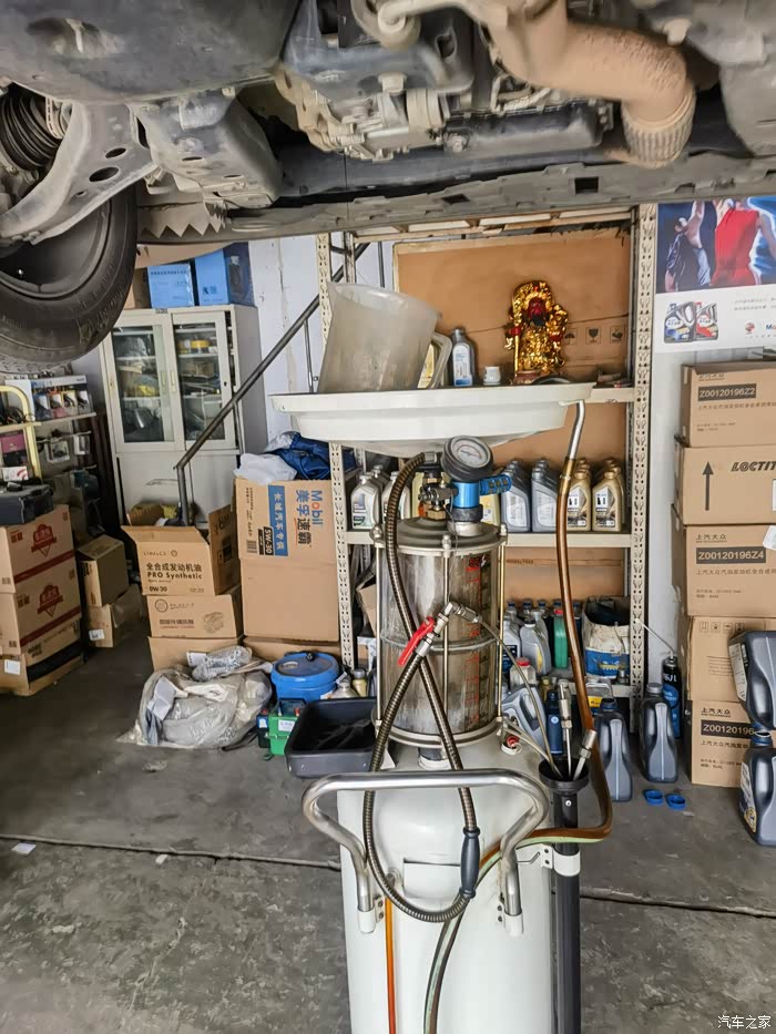 【图】18款ES六万一换变速箱油_别克GL8论坛_汽车之家论坛