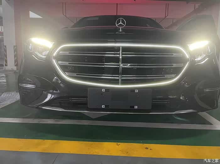 【图】24-25款奔驰E300L升级发光中网_奔驰E级论坛_汽车之家论坛