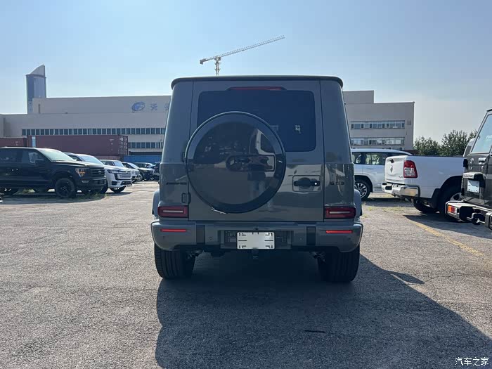 【图】全国仅此一台水泥灰外观三碳满配25款奔驰G63_奔驰GLC论坛_汽车之家论坛