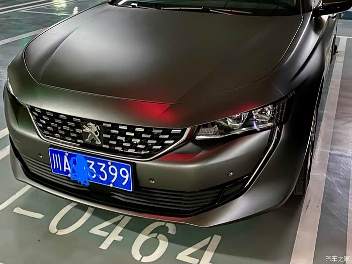 【图】2022款508L先锋提车评测=改色山灰+倒车影像+论航盛和中冷_标致508论坛_汽车之家论坛