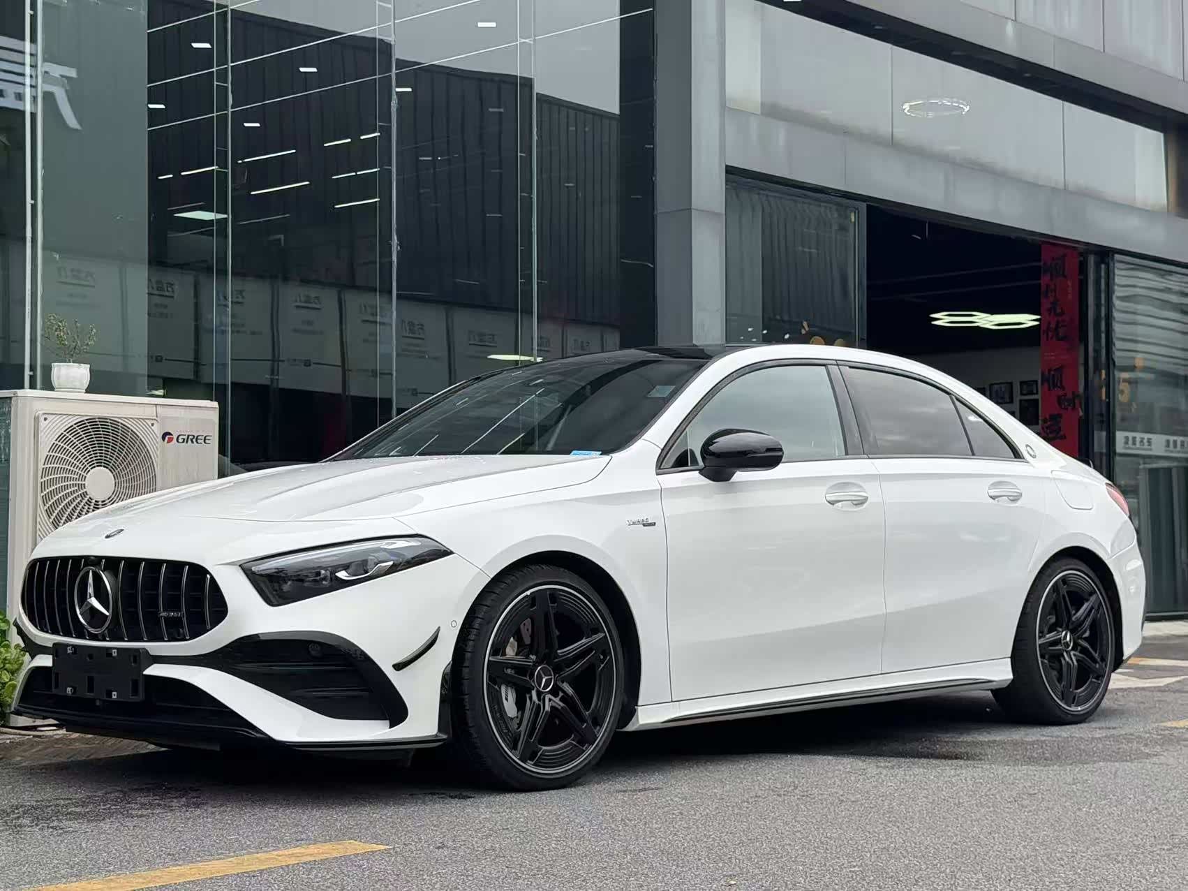 【图】到店24年上牌！地表最强四缸机！奔驰A35L！AMG！前置4_奔驰A级论坛_汽车之家论坛