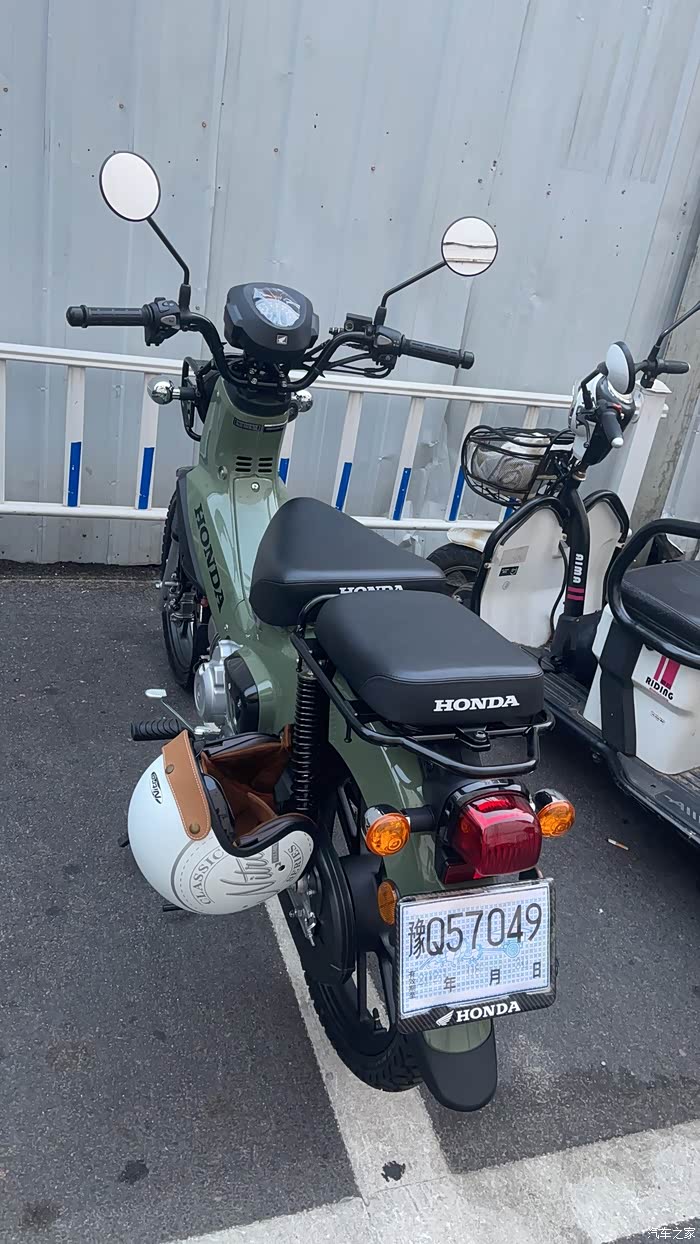 【图】本田幼兽cc110提车了_摩托车论坛_汽车之家论坛