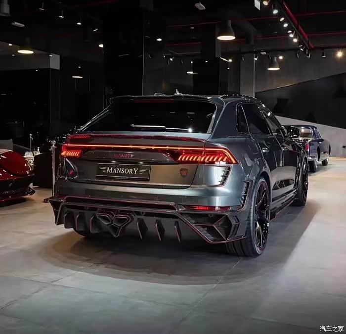 【图】分享奥迪Q8/RSQ8改装迈莎锐款碳纤维大包围_奥迪Q8论坛_汽车之家论坛