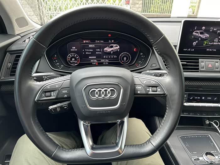 【图】18款顶配45TFSI尊享豪华运动 Q5L蓝色_奥迪Q5/Q5L论坛_汽车之家论坛
