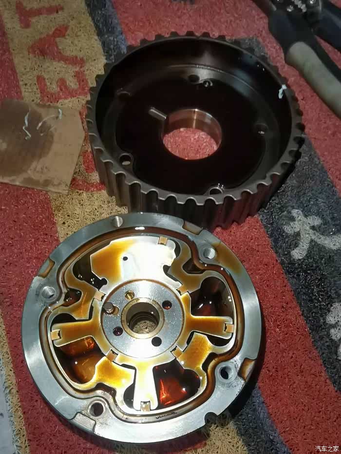 【图】端午在家修理VVT轮漏油_雪铁龙C5论坛_汽车之家论坛