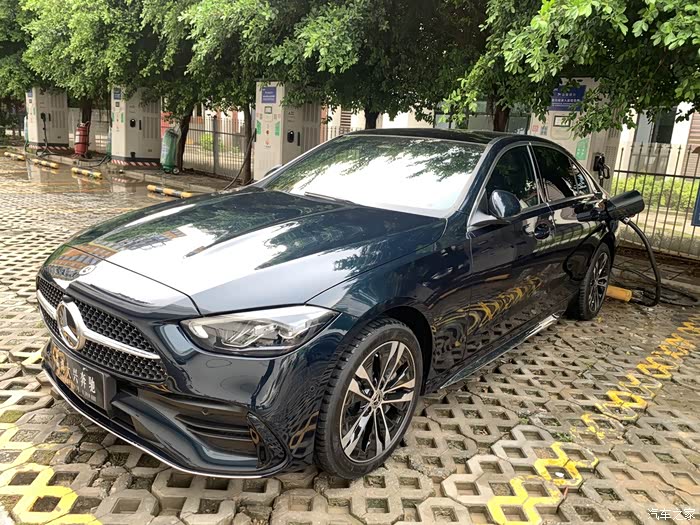 【图】奔驰C350el新车观感_奔驰C级新能源论坛_汽车之家论坛