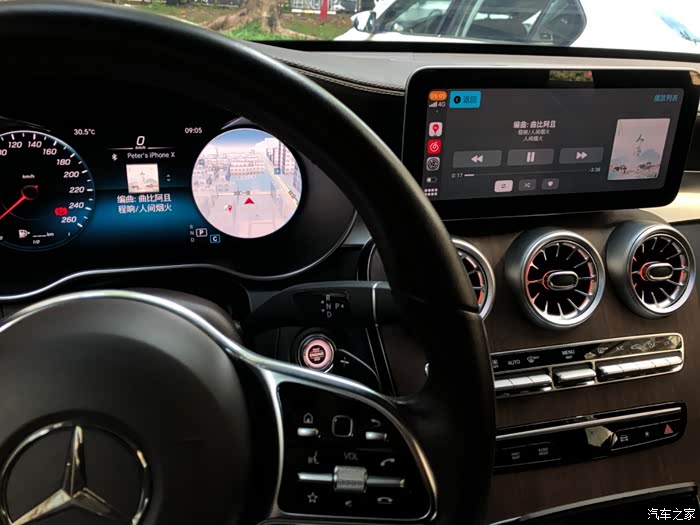 【图】给自己的爱车留个纪念22款GLC300L豪华版-更新全屏carplay_奔驰GLC论坛_汽车之家论坛