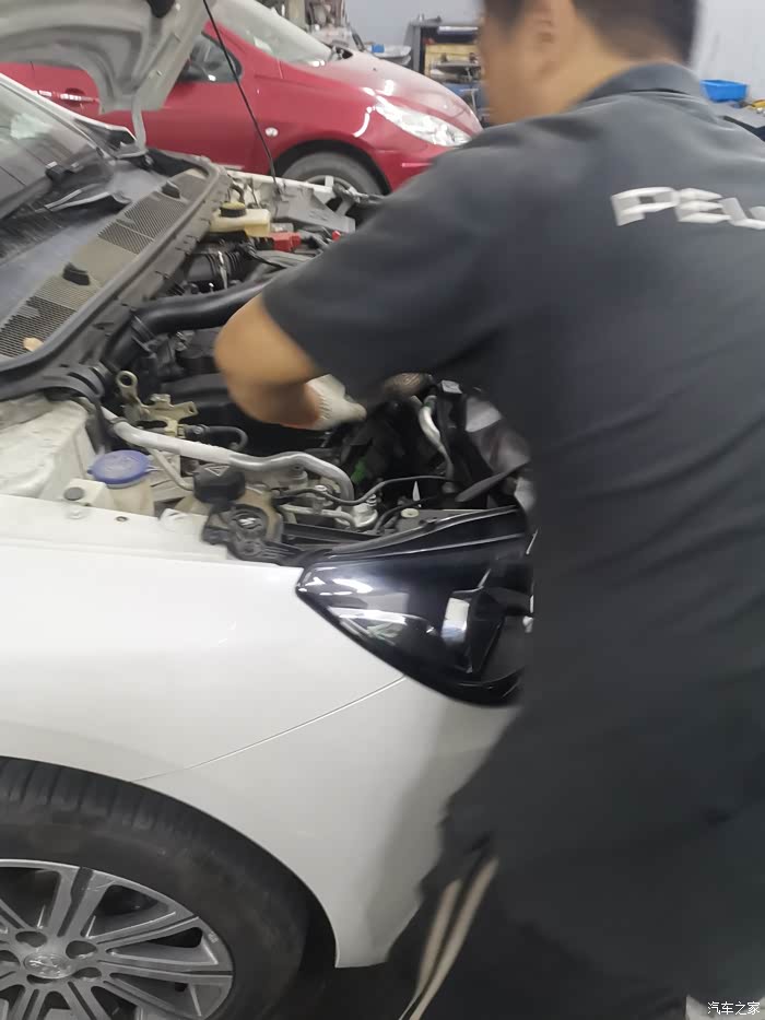 【图】16款标致408，1.6T 更换空调压缩机和皮带等_标致408论坛_汽车之家论坛