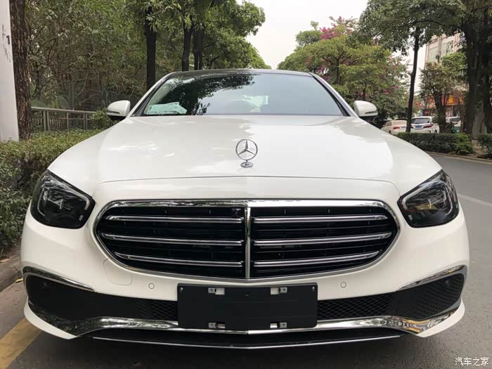 【图】2021款E300L白色立标版，提车 更新图片_奔驰E级论坛_汽车之家论坛
