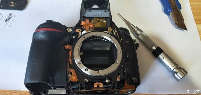 【图】自己动手拯救尼康D610,err故障_数码/游戏论坛_汽车之家论坛