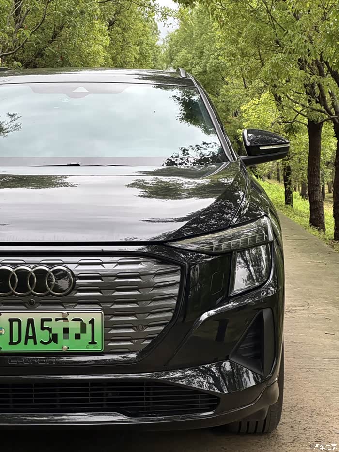 【图】我的Q5e-tron星耀黑武士提车作业_上海论坛_汽车之家论坛