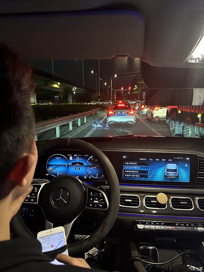 【图】奔驰GLE350升级L2级智能辅助驾驶23P＋抬头显示HUD案例_奔驰GLE论坛_汽车之家论坛