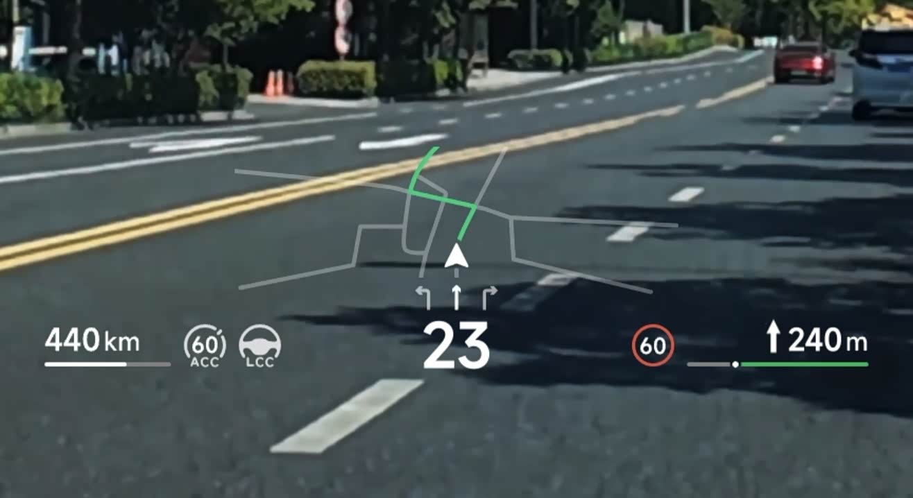 【图】新款C11的HUD实测效果不错_零跑C11论坛_汽车之家论坛