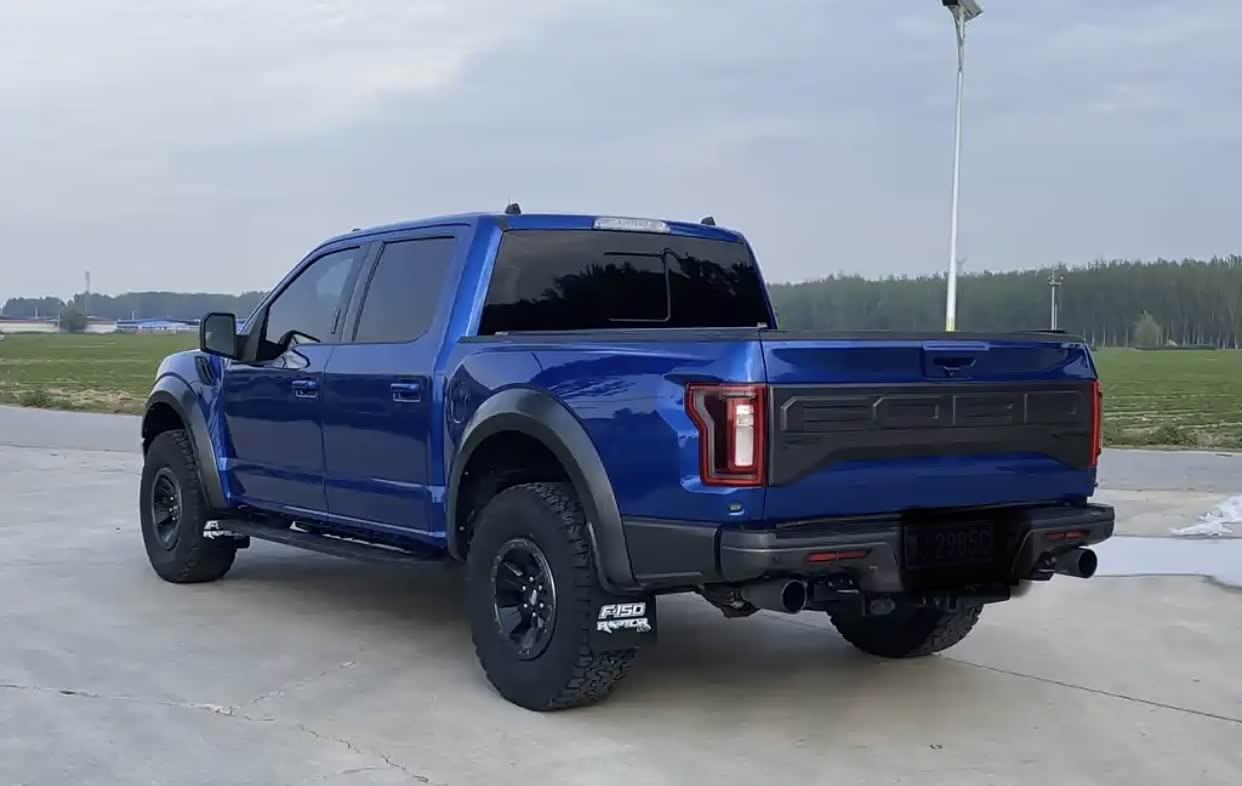 【图】18款福特猛禽蓝色，3.5TT性能版，422匹马力，看车保正_福特F-150猛禽论坛_汽车之家论坛