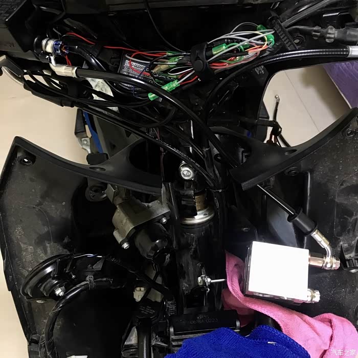 【图】UY125改ABS布雷博对四卡钳和完美版ABS 220加大刹车盘完美转接码_铃木摩托车论坛_汽车之家论坛