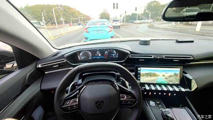 【图】508L可变悬挂和AR导航体验_标致508论坛_汽车之家论坛