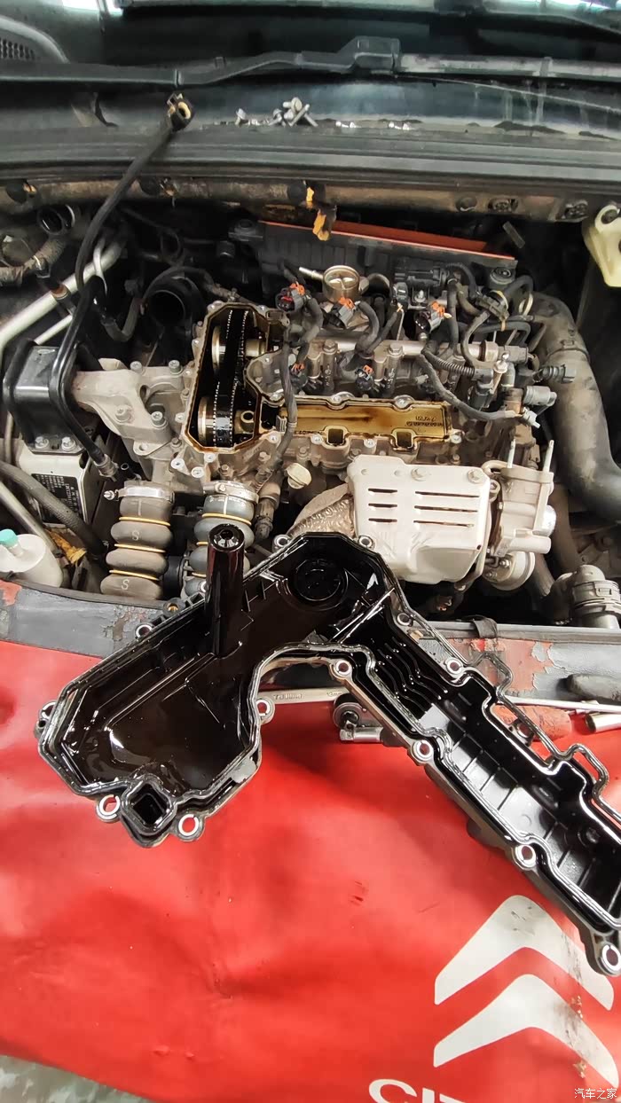 【图】更换1.2T正时皮带_雪铁龙C4L论坛_汽车之家论坛